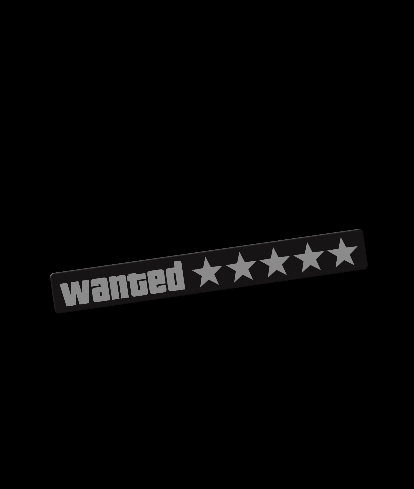 Wanted LED Sticker – OnlySlow